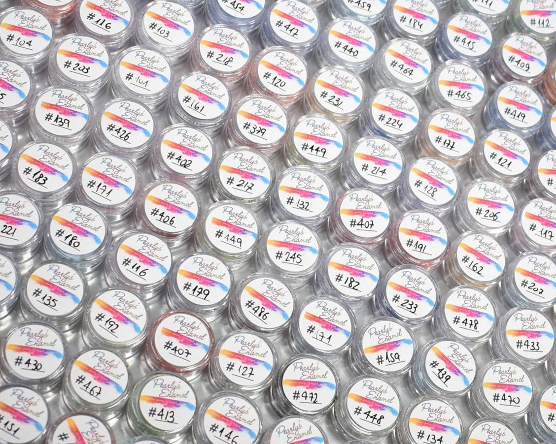 Enamel Sample Kit | Premium Enamel Powders for Torch & Kiln Firing ...